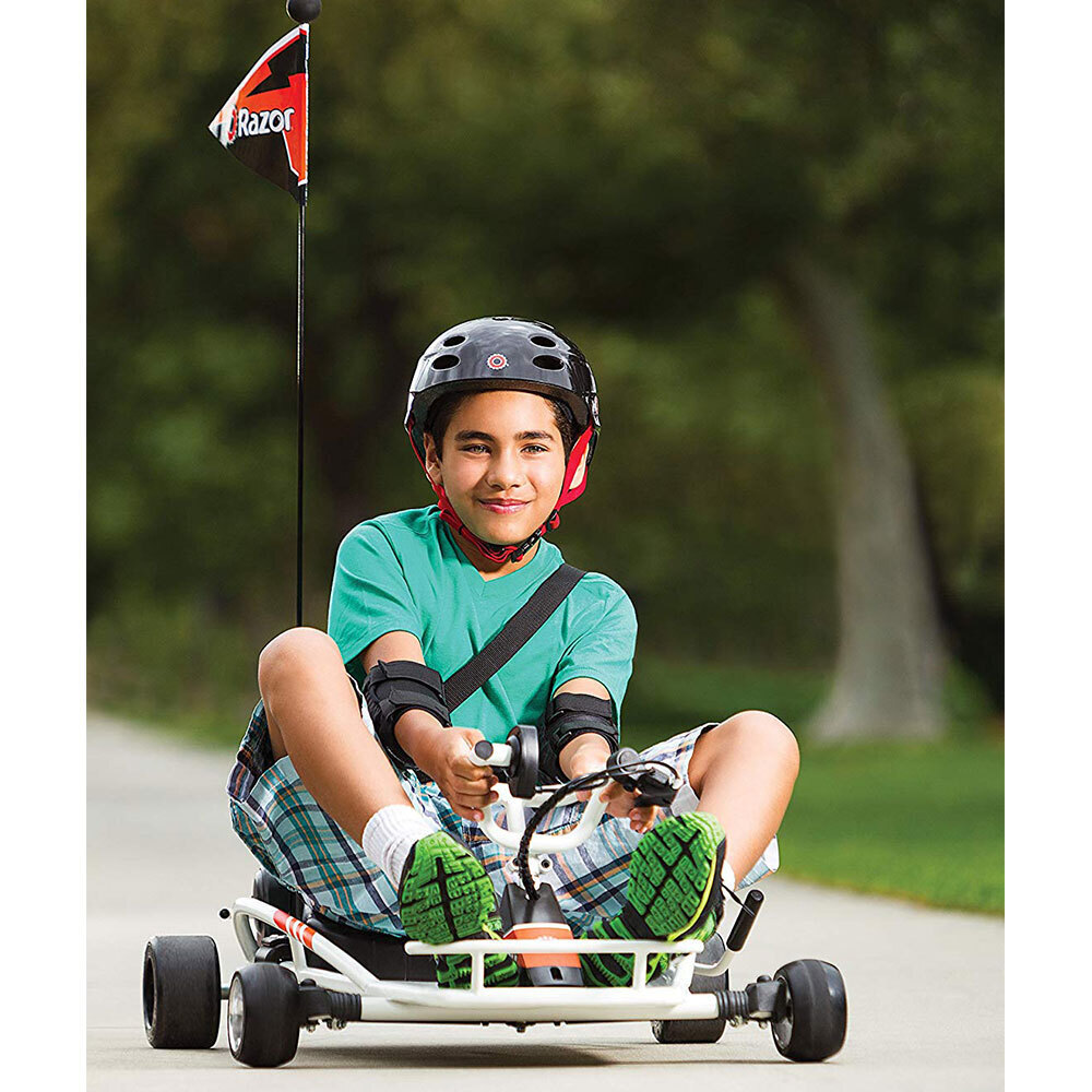 Razor Ground Force 12mph Drifter Fury f/ Kids/Boys Go-Kart/Ride-On 8y ...